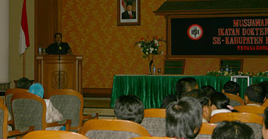 Dibuka Bupati Syaukani, IDI Kukar Gelar Muscab Pertama