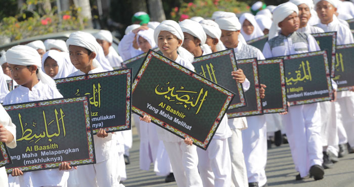 Semarak Pawai Taaruf Sambut Tahun Baru Islam 1441 H