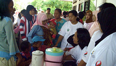 Warga Marang Kayu Antusias Ikuti PIN Tahap IV